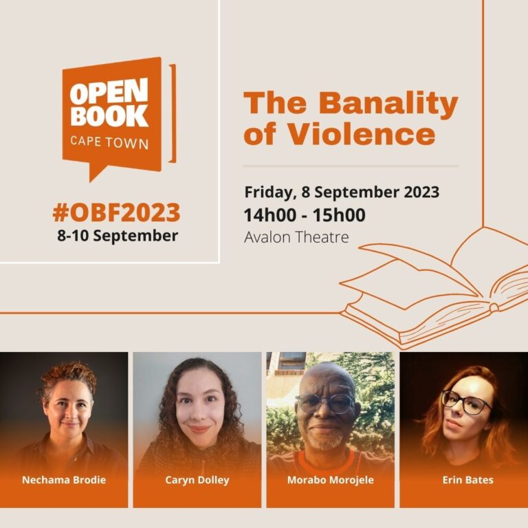 The Banality of Violence - Open Book Festival