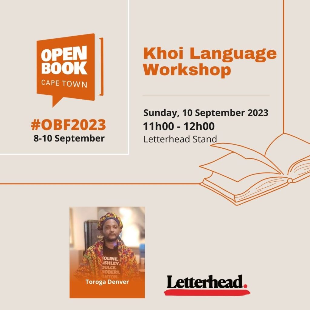 Khoi Language Workshop - Open Book Festival