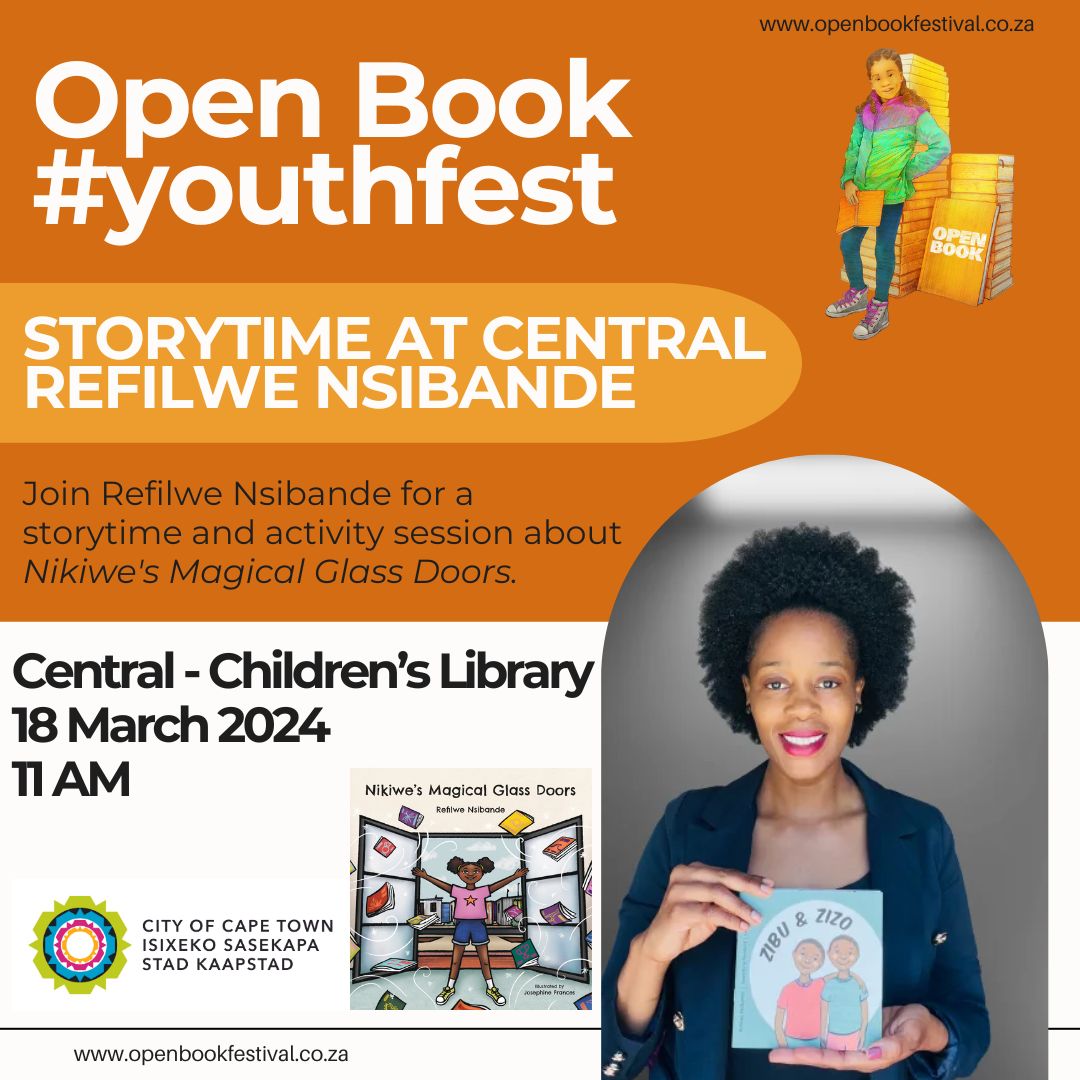 Story Time at Central | Refilwe Nsibande - Open Book Festival