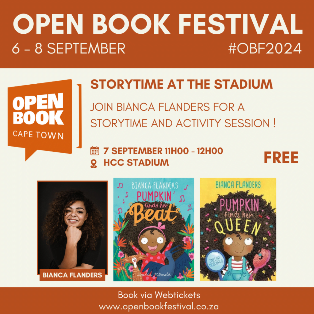 Storytime at the Stadium | Bianca Flanders - Open Book Festival