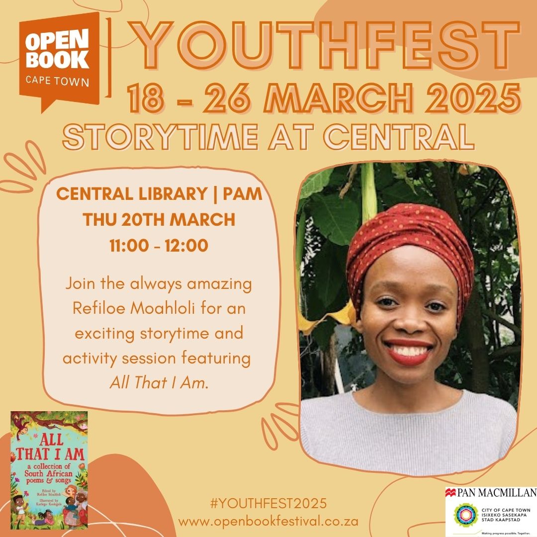 Storytime at Central | Refiloe Moahloli - Open Book Festival