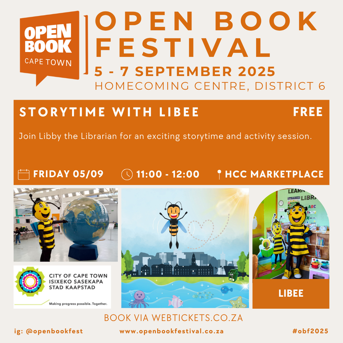 Storytime at the Stadium - Open Book Festival
